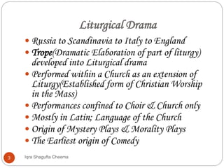 Medieval drama | PPTX