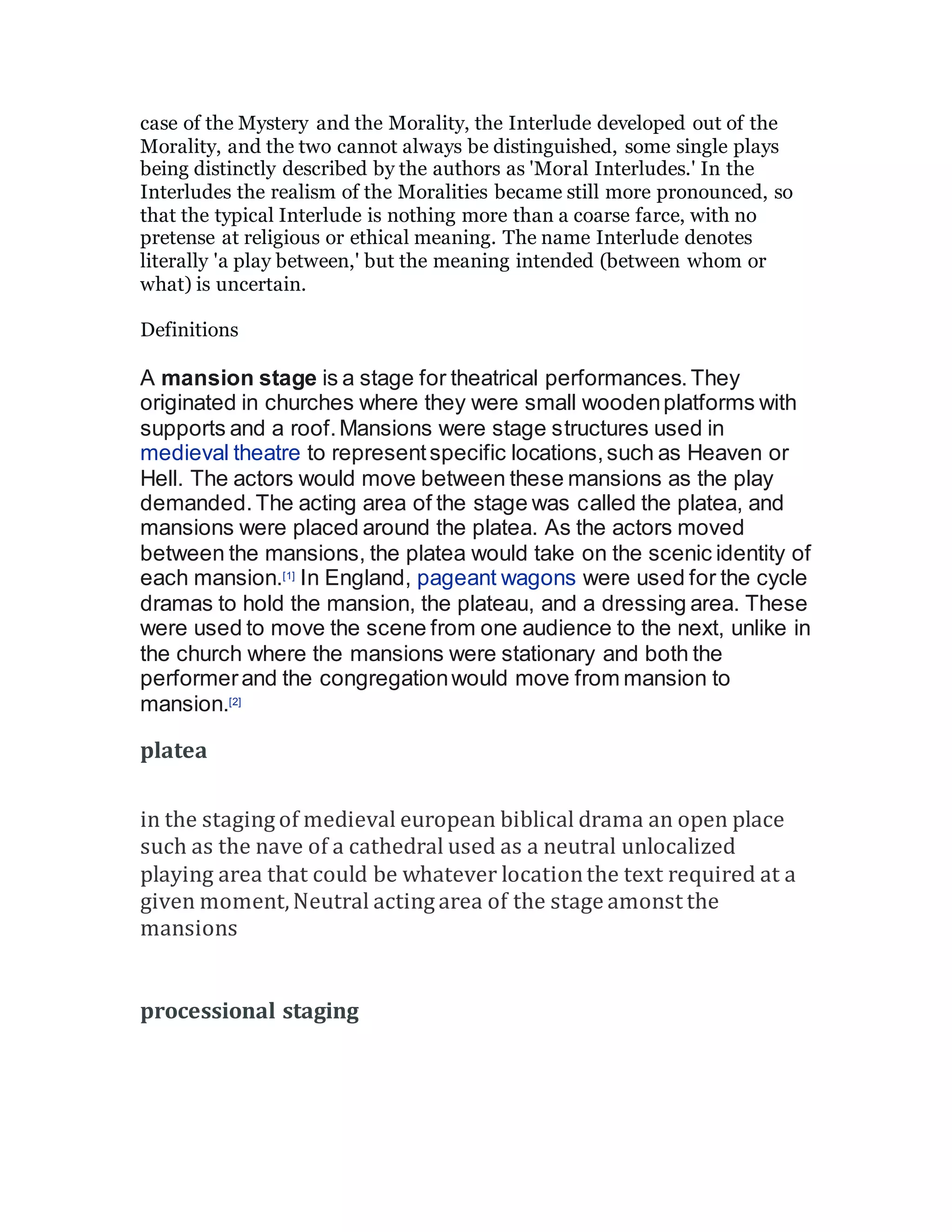 Medieval drama 1 | DOCX