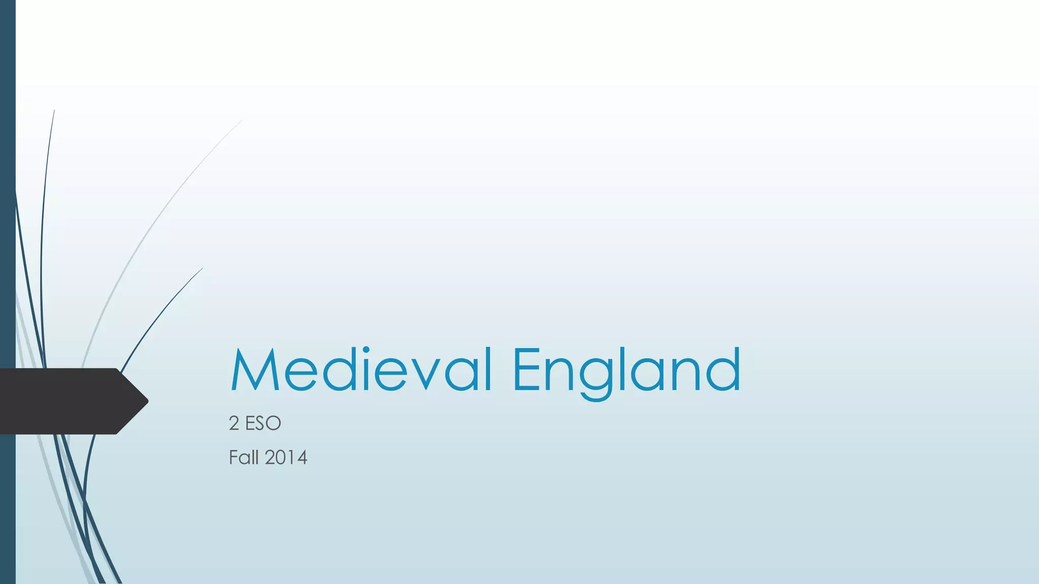 Medieval England Timeline | PPT