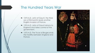 Medieval England Timeline | PPT