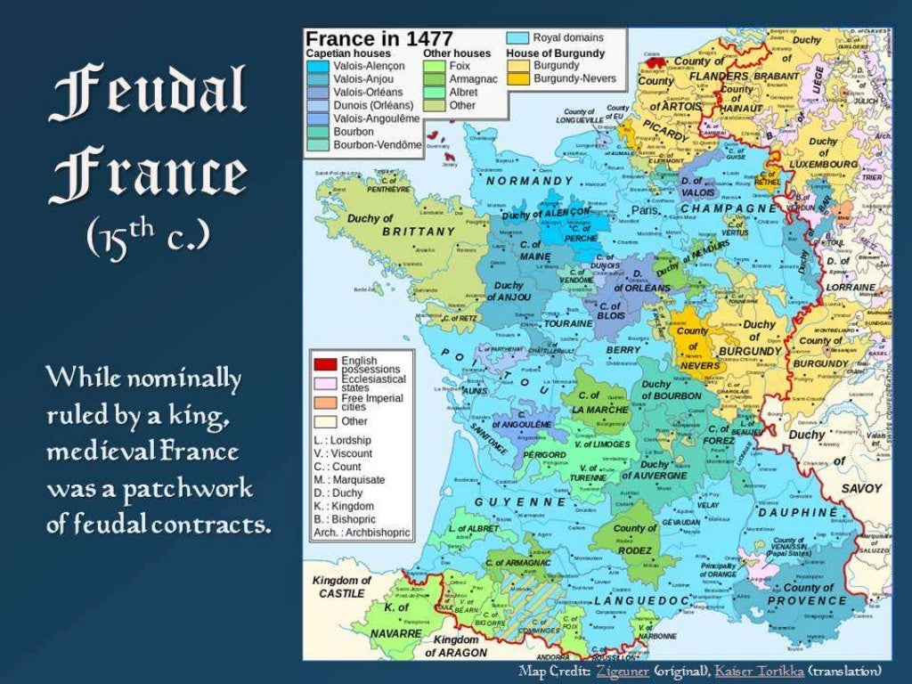 Feudal kingdoms western europe map - werychange