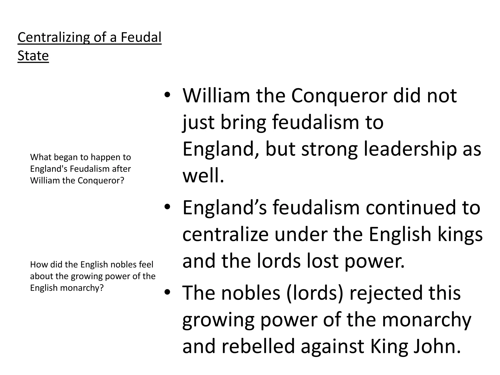 Medieval Europe Lesson 3 - The Magna Carta | PPTX