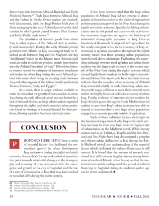 Medieval Iraq Demographic Factors Yale Historical Review | PDF