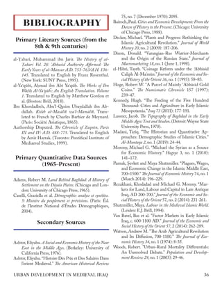 Medieval Iraq Demographic Factors Yale Historical Review | PDF