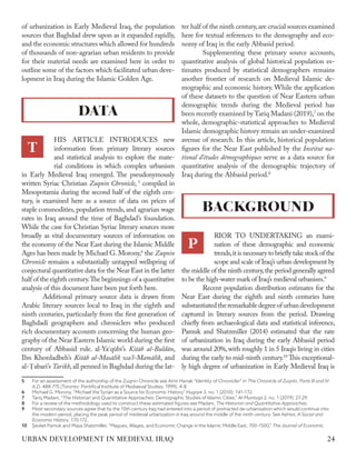 Medieval Iraq Demographic Factors Yale Historical Review | PDF