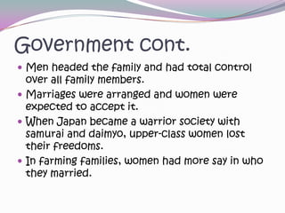 Medieval japan | PPTX