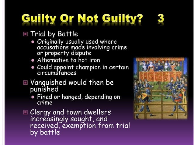 Medieval justice | PPT