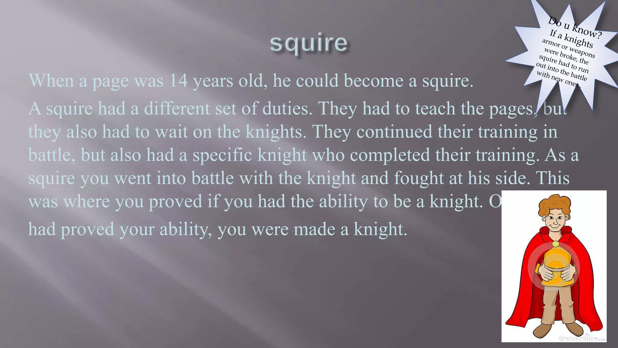 Medieval knights | PPTX