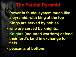 Medieval Life: Feudalism & Peasants slideshare | PPTX