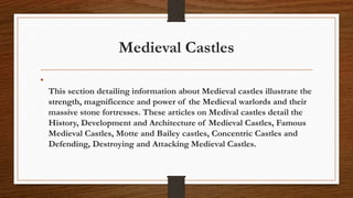 Medieval life and times | PPTX