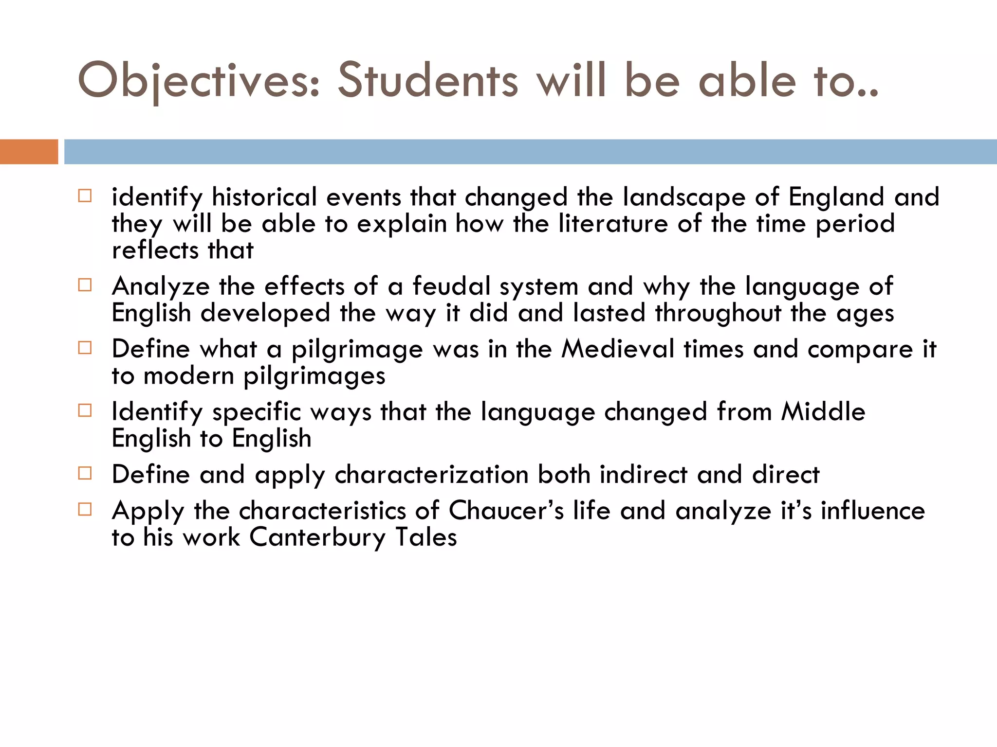 Medieval Literature Notes Ii | PPT