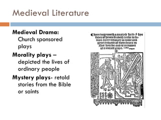 Medieval Literature Notes Ii | PPT