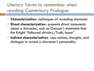 Medieval Literature Notes Ii | PPT