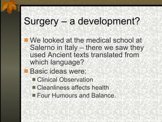 Medieval Medicine | PPT