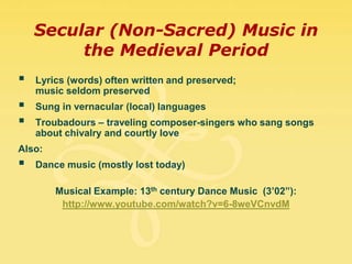 Medieval music | PPS