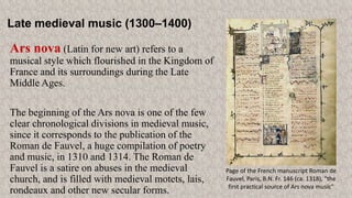 medieval music for grade kidnwokspsringlsi | PPT