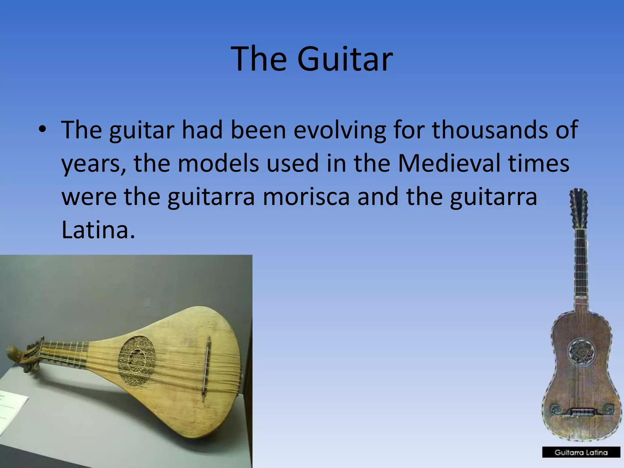 Medieval music and musicians | PPTX