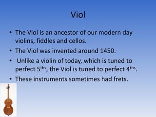Medieval music and musicians | PPT