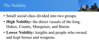 Medieval Nobility and Castles | PPT