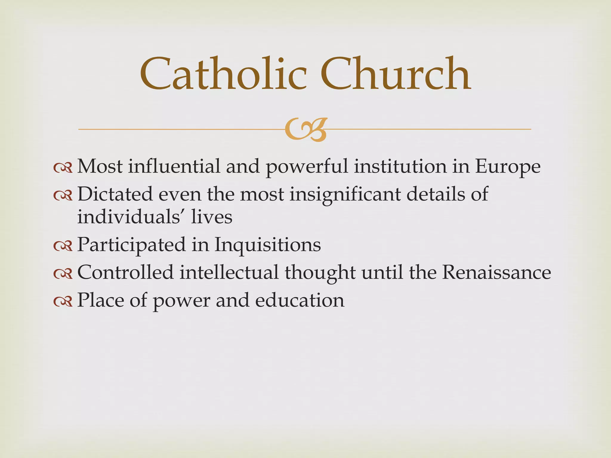 Medieval period | PPT