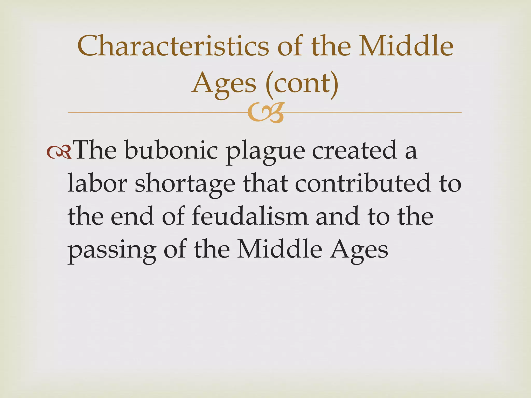 Medieval period | PPT