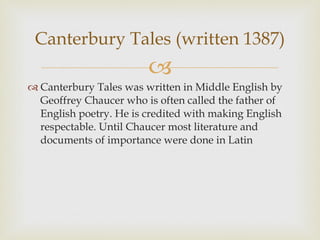 Medieval period | PPT