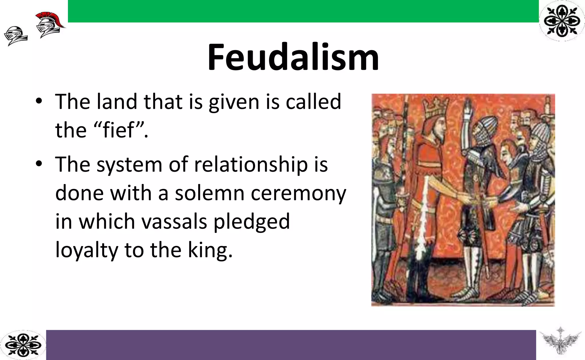 Introduction to the Medieval Period - Feudalism | PPTX