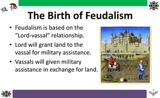 Introduction to the Medieval Period - Feudalism | PPTX