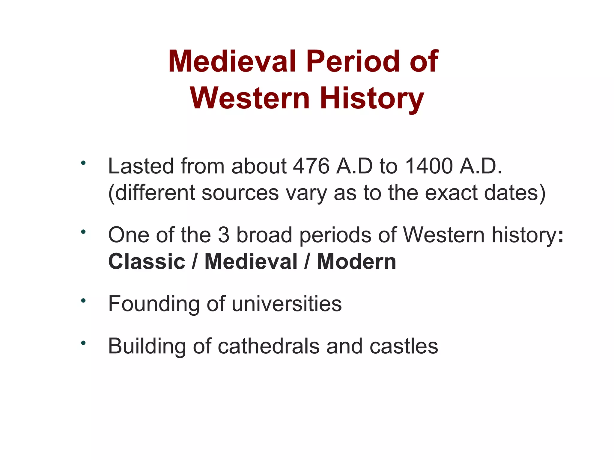 Music of the Medieval Period | PPT