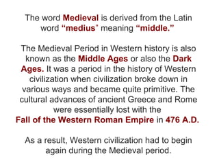 Music of the Medieval Period | PPT