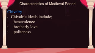 The Literature during MEDIEVAL PERIOD.pptx