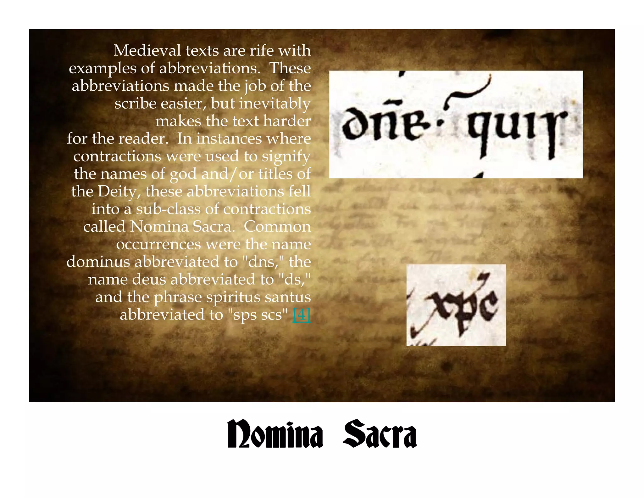 Medieval period, communication and texts | PDF