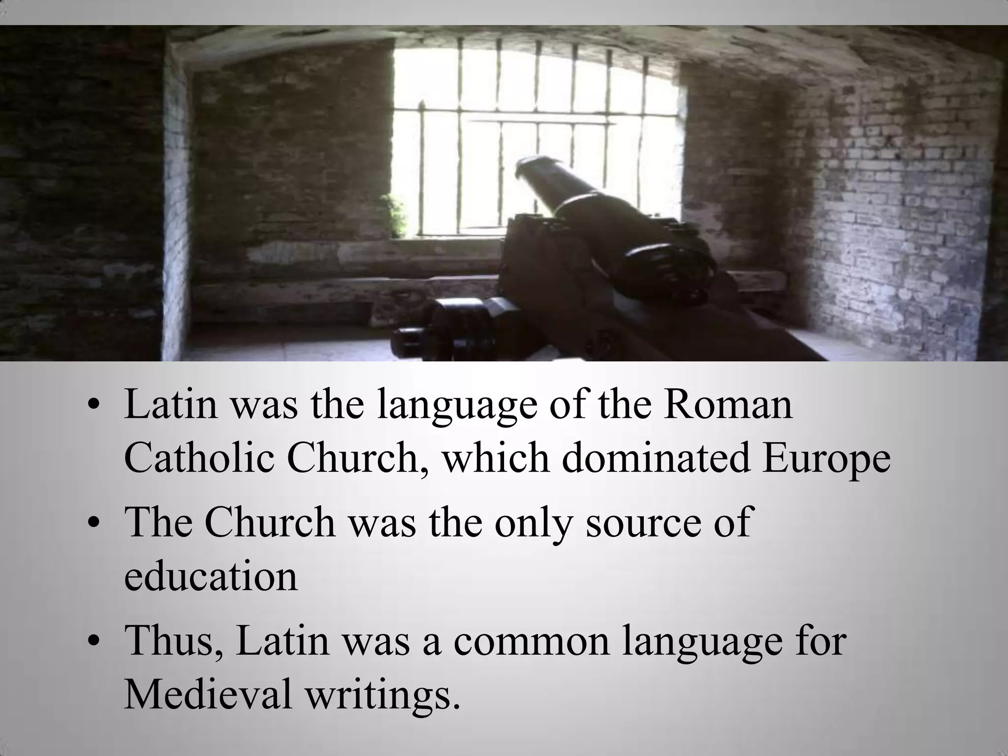 Medieval period powerpoint | PPT