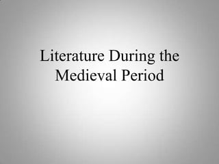 Medieval period powerpoint | PPT