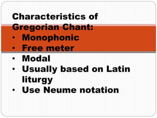 Medieval & renaissance | PPTX | Classical Music | Music