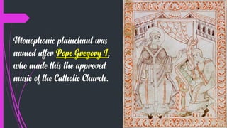 Medieval, renaissance and baroque music | PDF