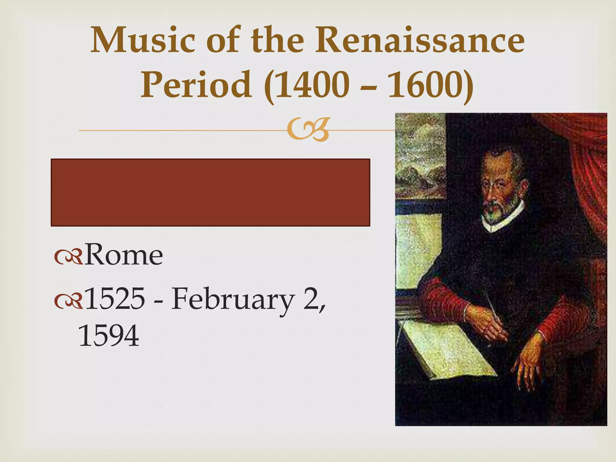Medieval, renaissance and baroque period music9 quarter 1 | PPTX