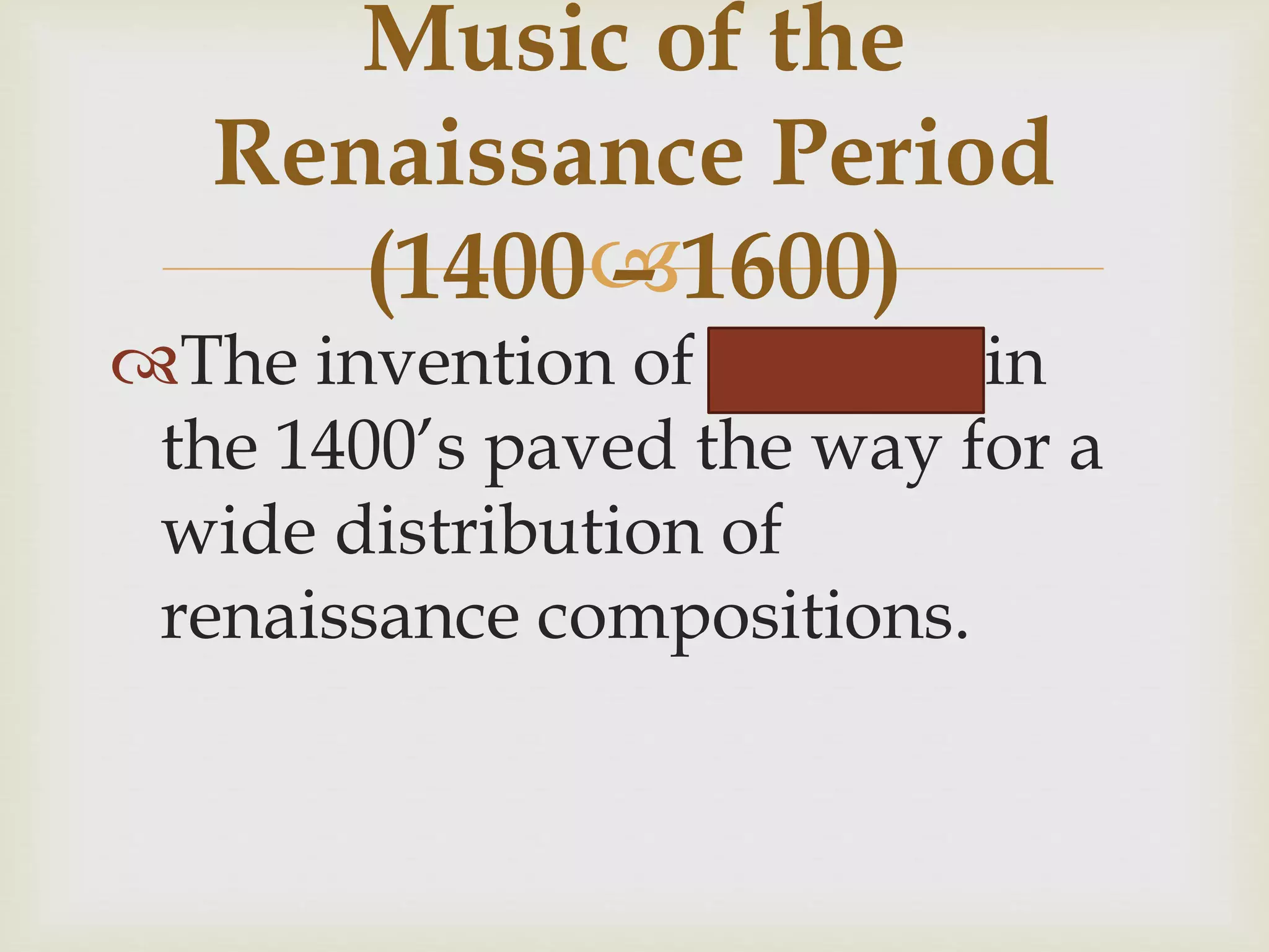 Medieval, renaissance and baroque period music quarter 1 | PPTX