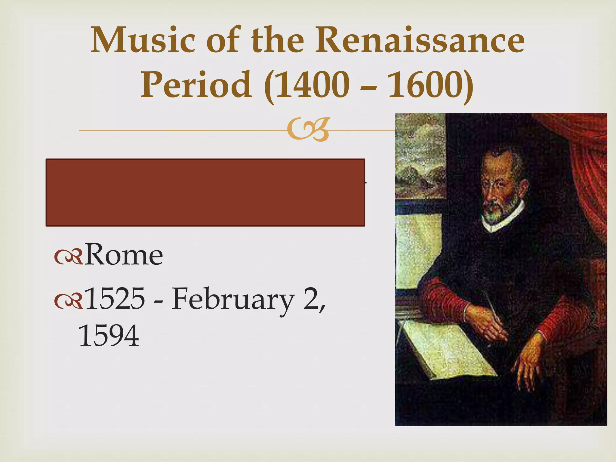 Medieval, renaissance and baroque period music quarter 1 | PPTX