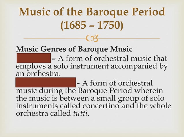 Medieval, renaissance and baroque period music quarter 1 | PPTX ...