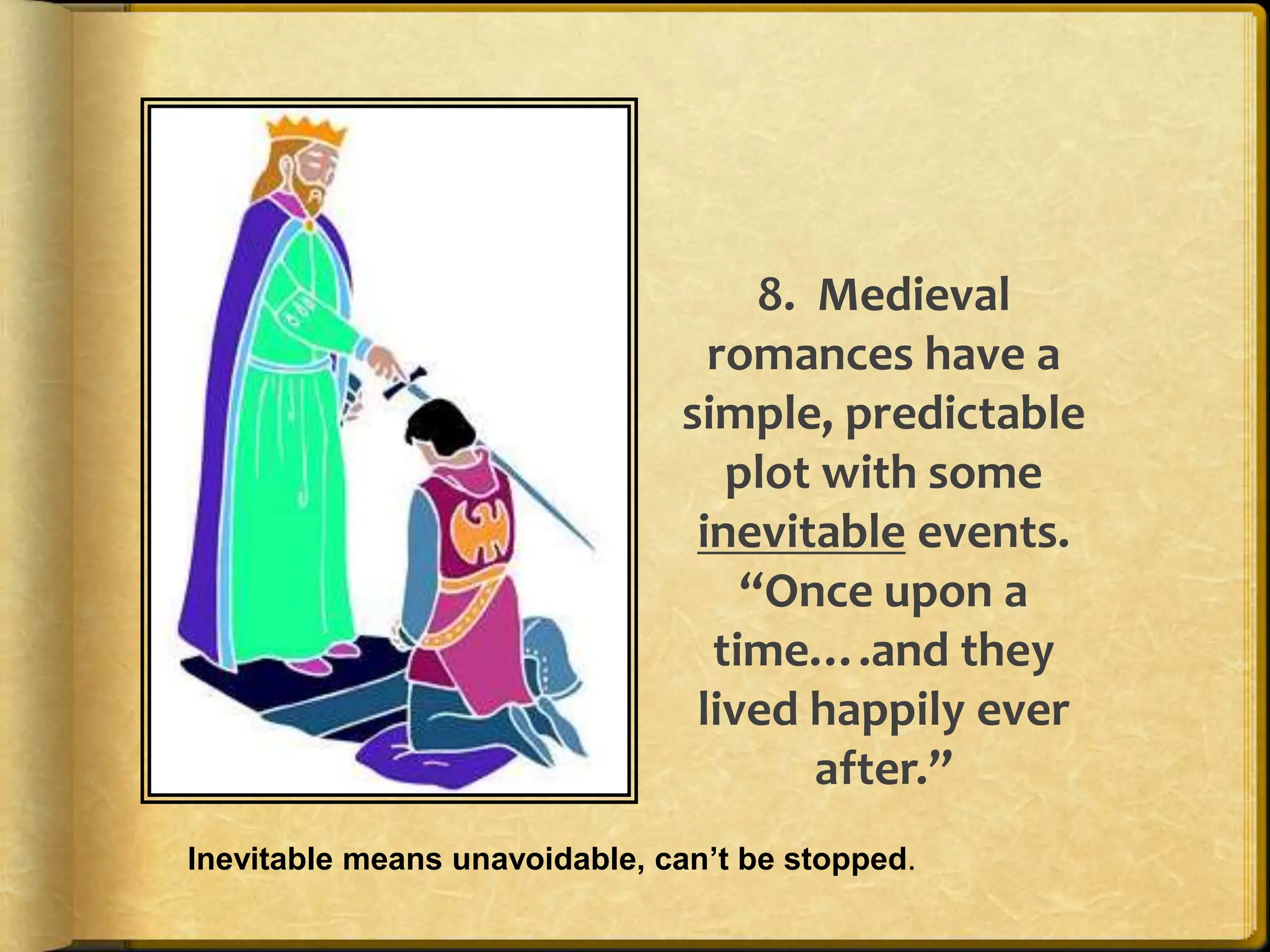 medieval romance characteristics pwrpt.pptx