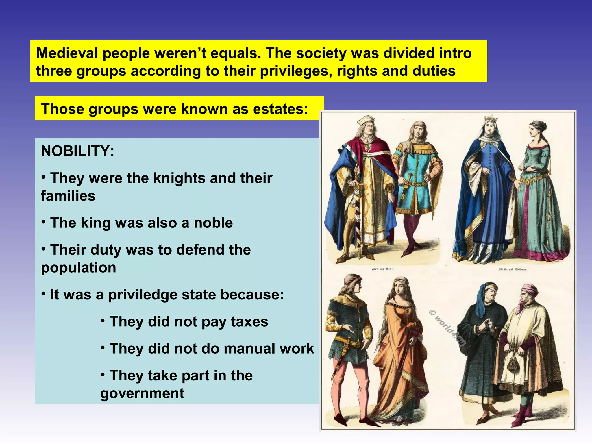 Medieval society | PPT