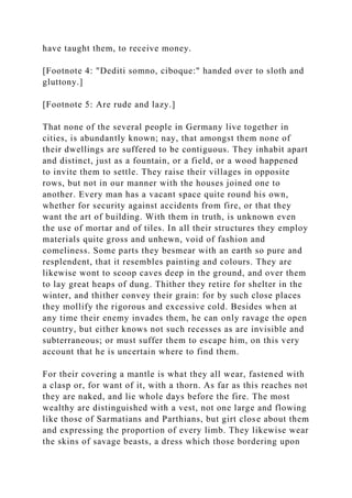 Medieval Sourcebook Tacitus Germania, trans. Thomas GordonInt.docx