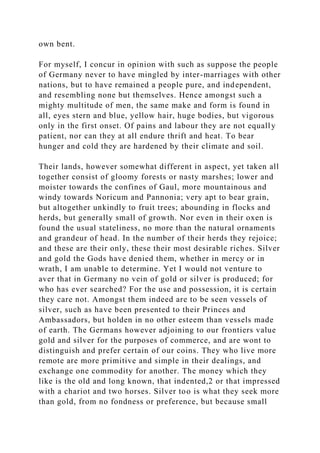 Medieval Sourcebook Tacitus Germania, trans. Thomas GordonInt.docx