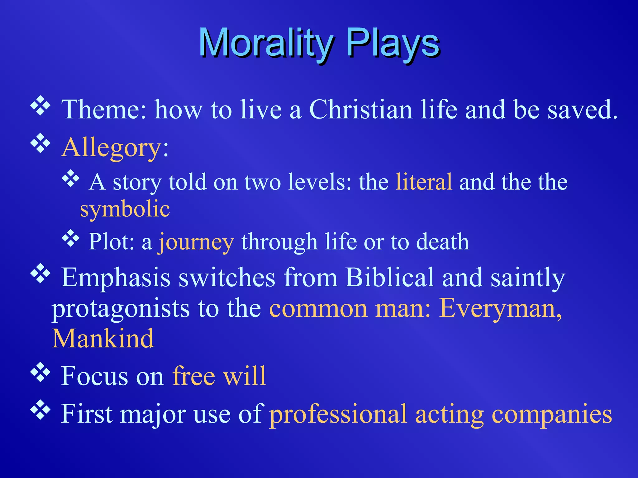 Medieval theatre | PPT