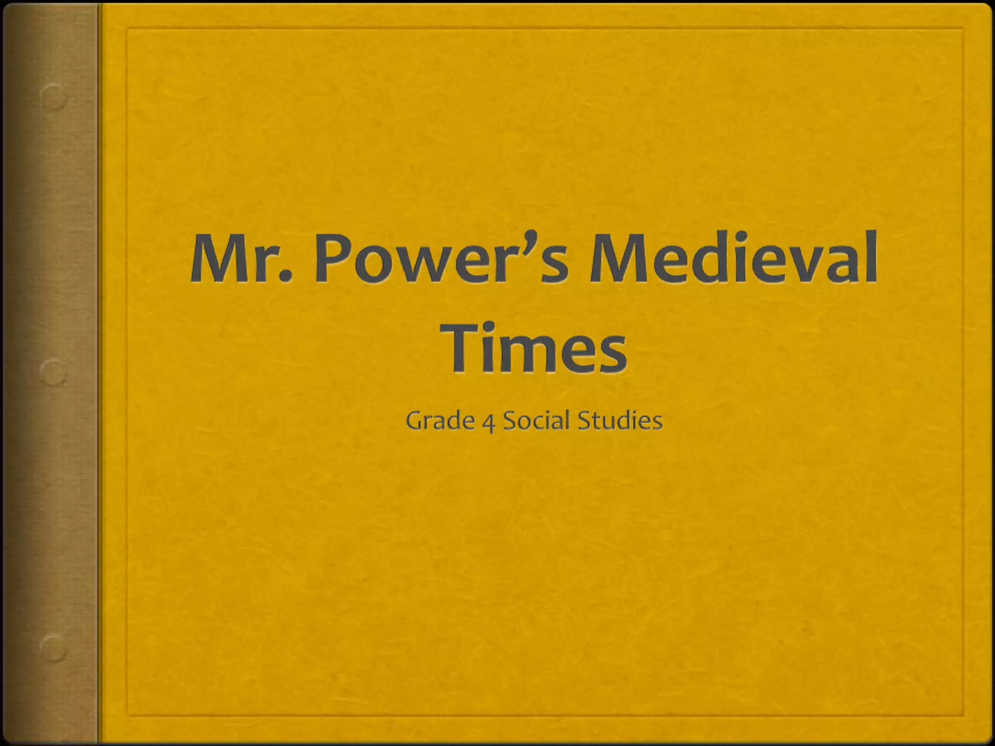 Medieval times research power point | PPTX