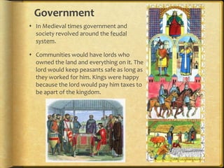 Medieval times research power point | PPT