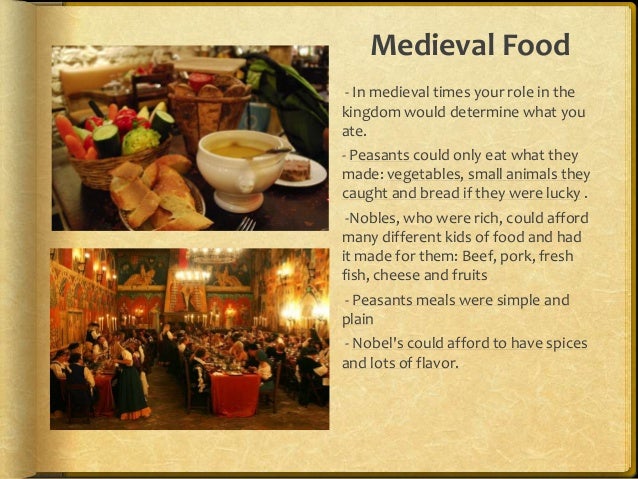 Medieval Food And Drink