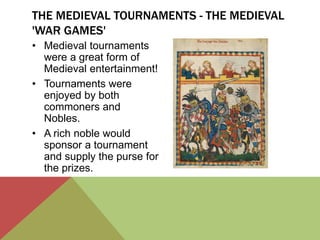 Medieval Tournaments | PPTX