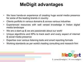 MeDigit - Internet Marketing Agency | Introduction | PPTX